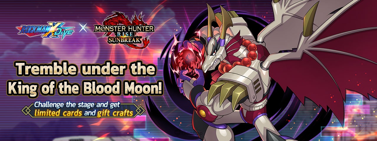 Rockman X DiVE x Monster Hunter Rise Sunbreak Collab Adds Gore iCO ...