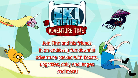 【遊戲評測】《SKI SAFARI: ADVENTURE TIME》：滑到HIGH翻天 - QooApp : Anime Game Platform
