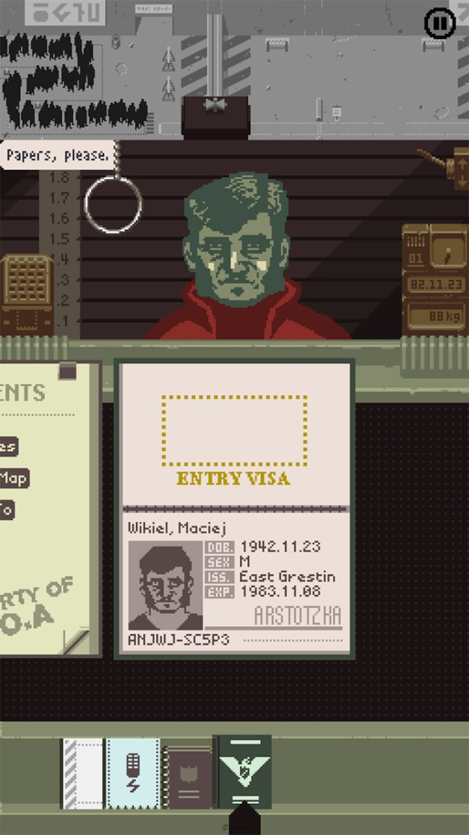 《Papers, Please》手機版正式推出 隨時隨地當個邊境檢查官吧！ - QooApp : Anime Game Platform
