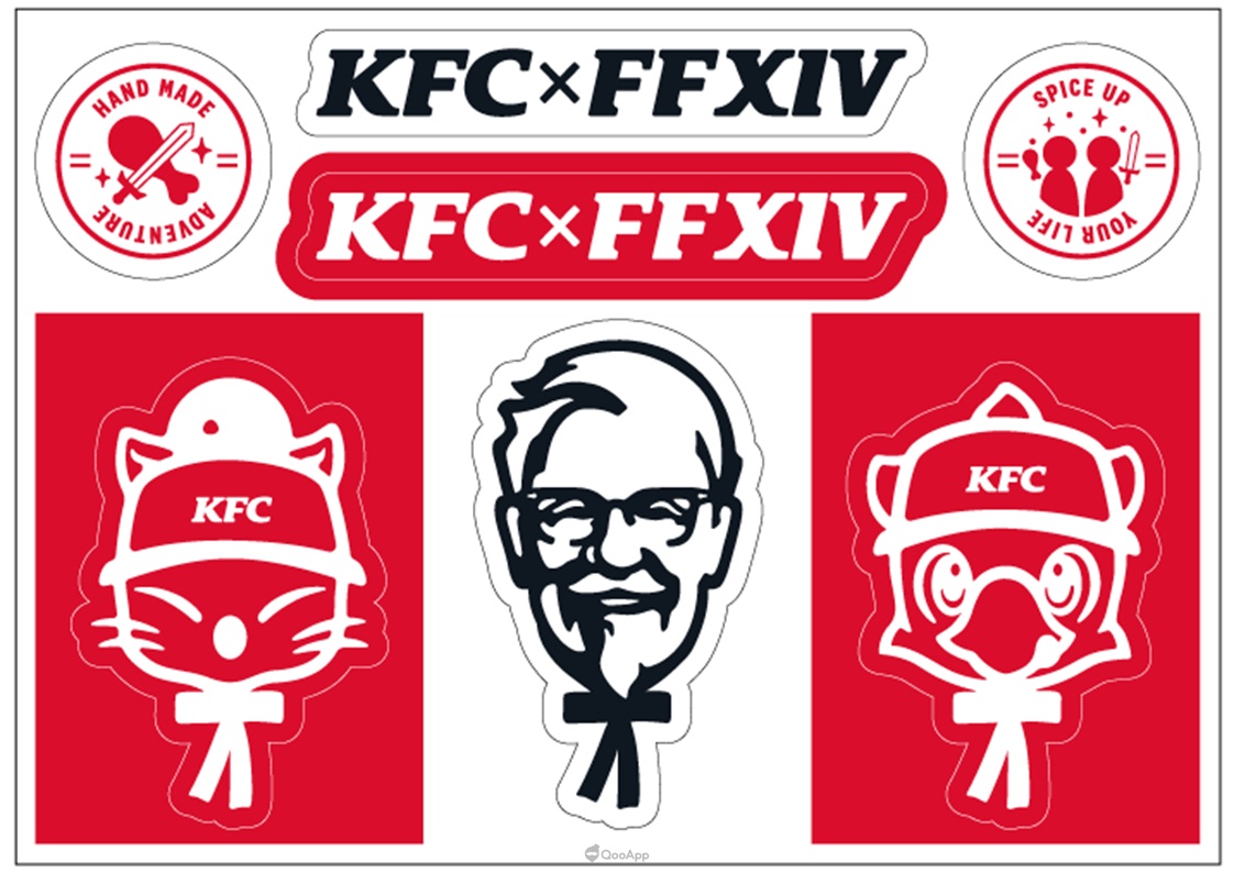 肯德基爺爺化身光之戰士！日本KFC宣布與《FF14》合作 推出限定套餐與遊戲內直播活動 - QooApp : Anime Game Platform